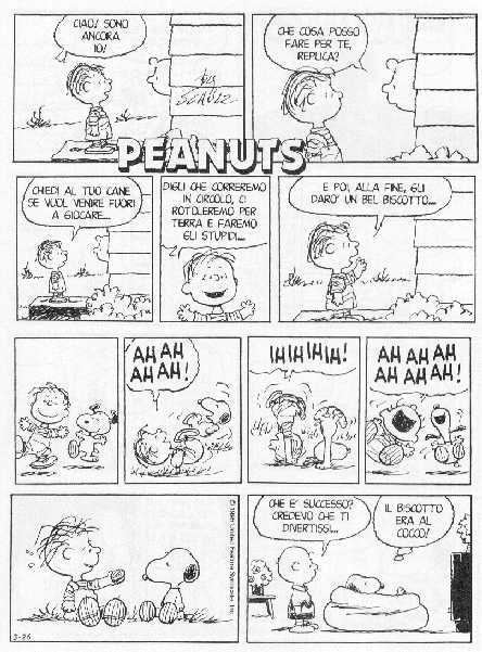Fumetti: Peanuts - Snoopy ..:: Whoopy.it
