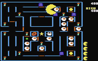 Super Pac-Man - COMMODORE 64 ROMS